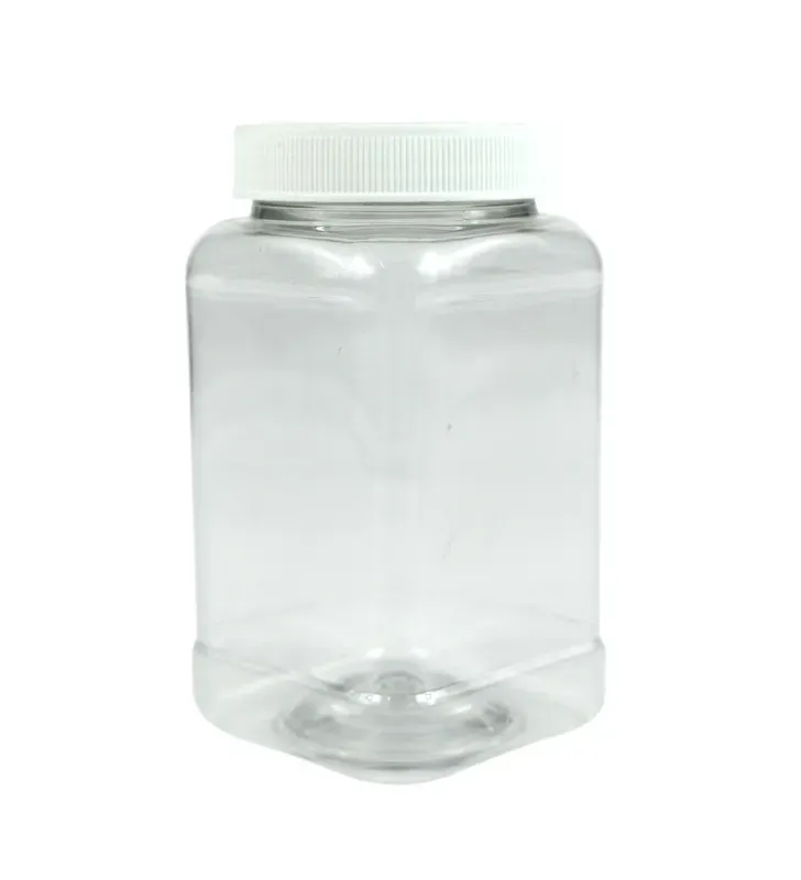 Tarro de PET Cristal Cuadrado 500ml R-63 – Plastika LT1B067