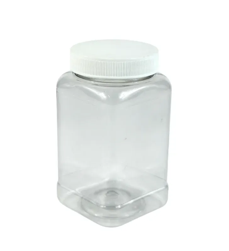 Tarro de PET Cristal Cuadrado 500ml R-63 – Plastika LT1B067